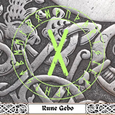 Rune Gebo ᚷ : Signification, Origine et Pouvoirs Spirituels - Viking ...