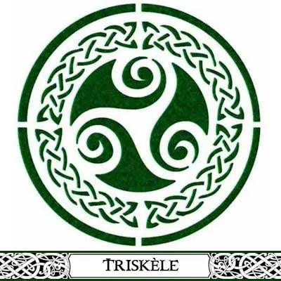 Das Triskel: Ein Symbol, das auch heute noch eine große Bedeutung hat ...